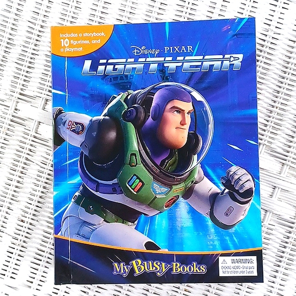 Pixar | Toys | My Busy Book Buzz Lightyear Book Playset | Poshmark
